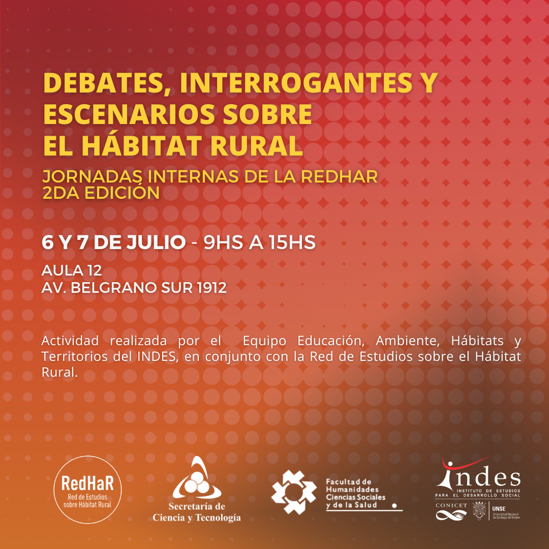 Jornadas Internas de la RedHaR. 2da edición. - INDES | Instituto de ...